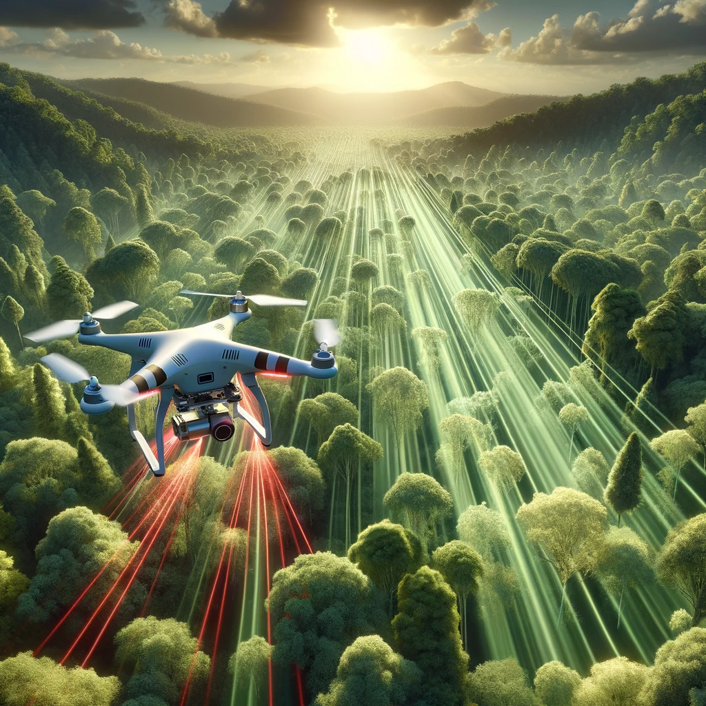 Estimating Wildfire Fuel with LiDAR Drone Technology – Candrone