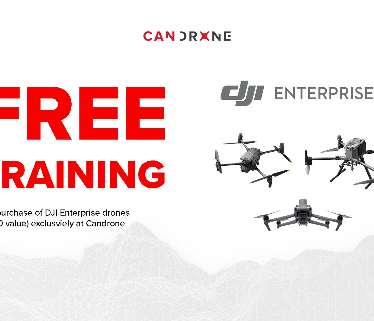 Free training on DJI enterprise drones – Candrone