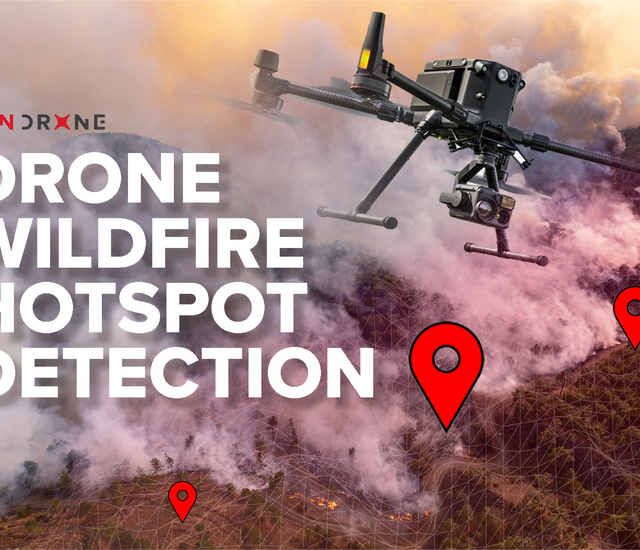 Navigating Wildfires with Drones: A Glimpse into wildfire hotspot dete – Candrone